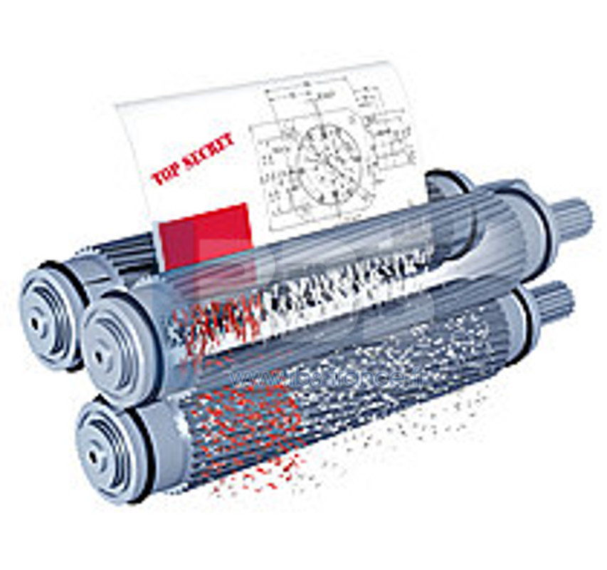 Destructeur de document confidentiel Intimus 45 CC6 sécurité P7