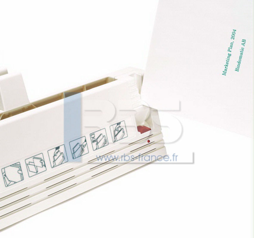 Thermorelieur Bindomatic 1000 pour une reliure fiable.