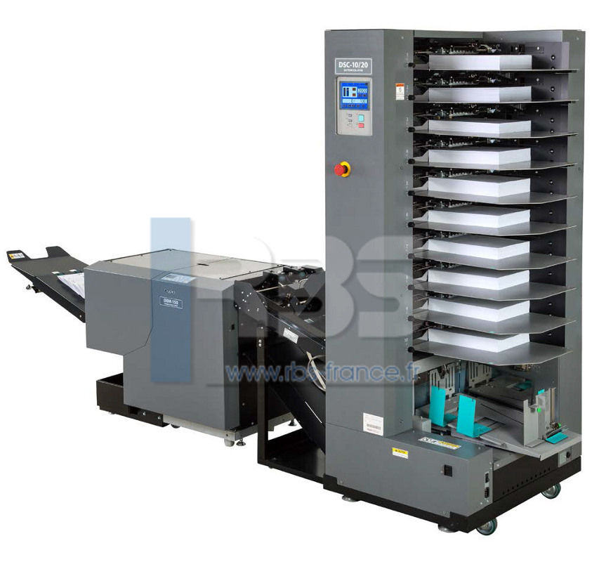 Système de brochage 150C : Agrafeuse DBM-150 + Assembleuse DSC-10/20,
