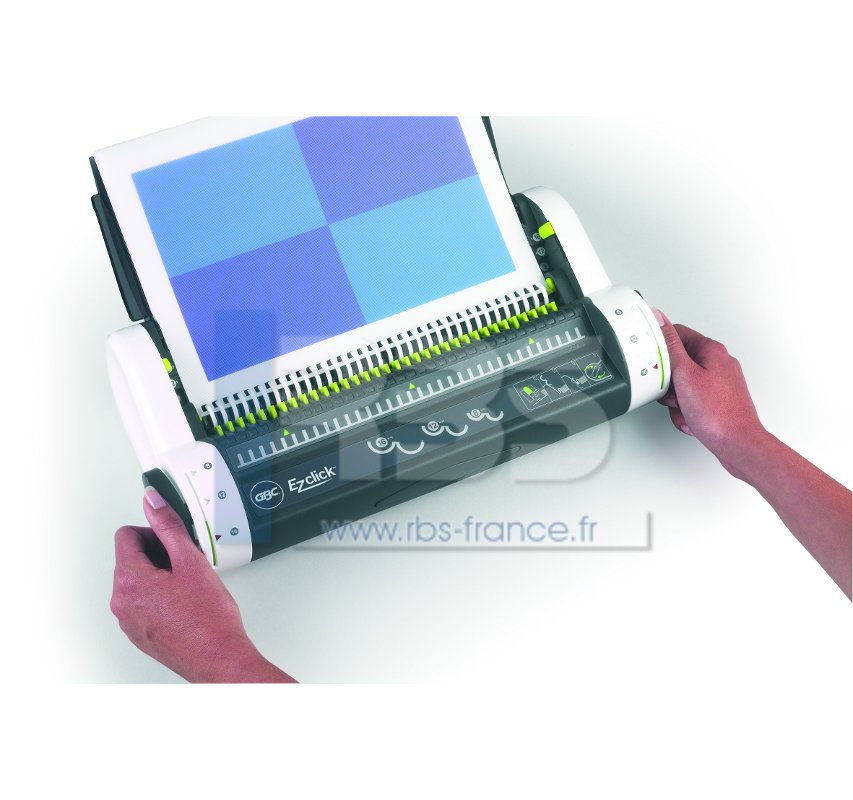 EZClick | Relieuse ClickBind / Ibiclick | Reliure anneaux plastiques ...