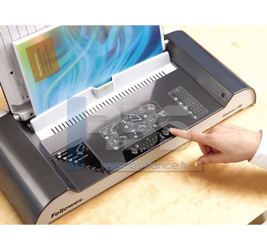 Relieuse Helios 30 Fellowes Thermorelieuse de bureau