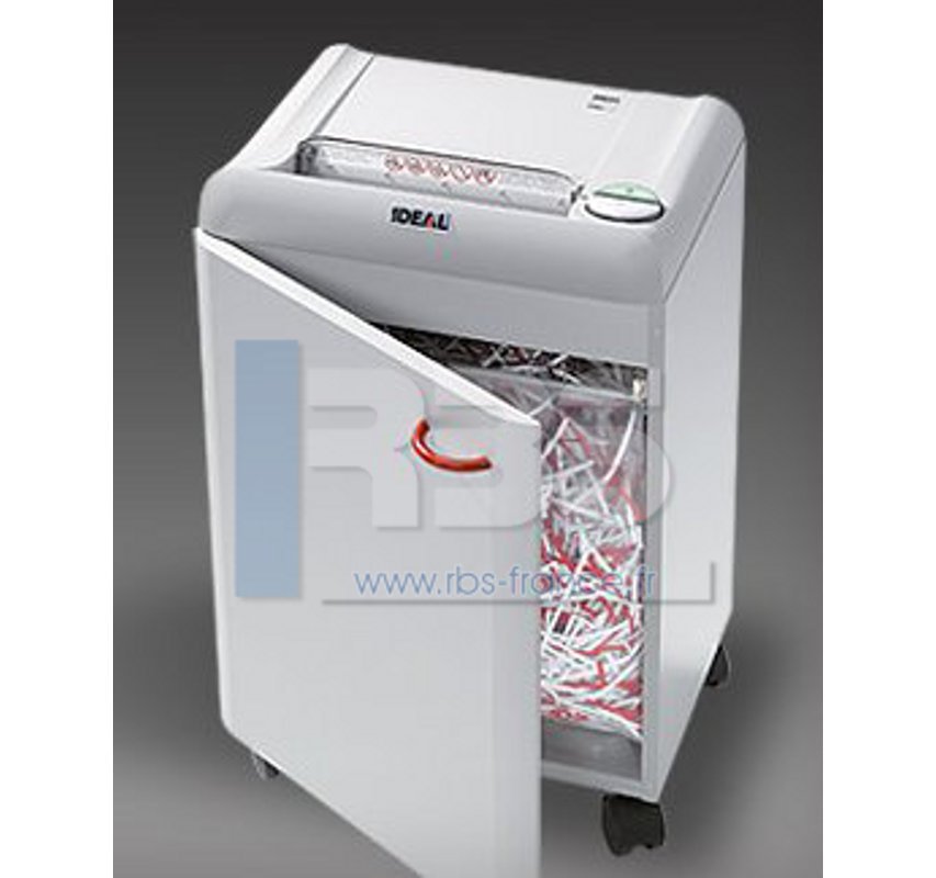 Broyeur papier Ideal 2360 C/C 2*15 mm | Destructeur de documents confidentiels au bureau