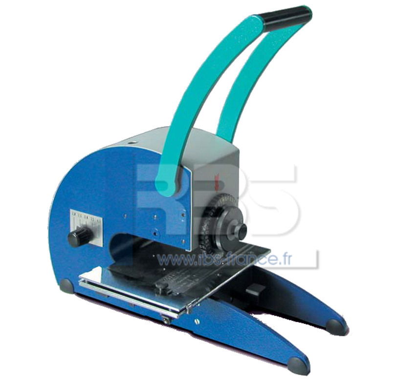 Machine manuelle MetallPrint SP1 pour marquer des plaques signalétiques