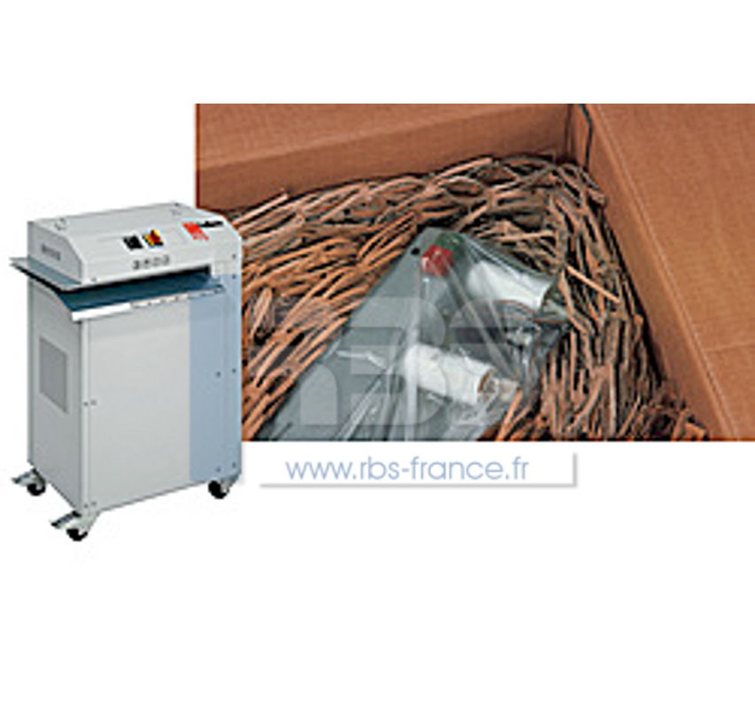 Le matelasseur intimus PacMaster VS obtenir du matériel de calage