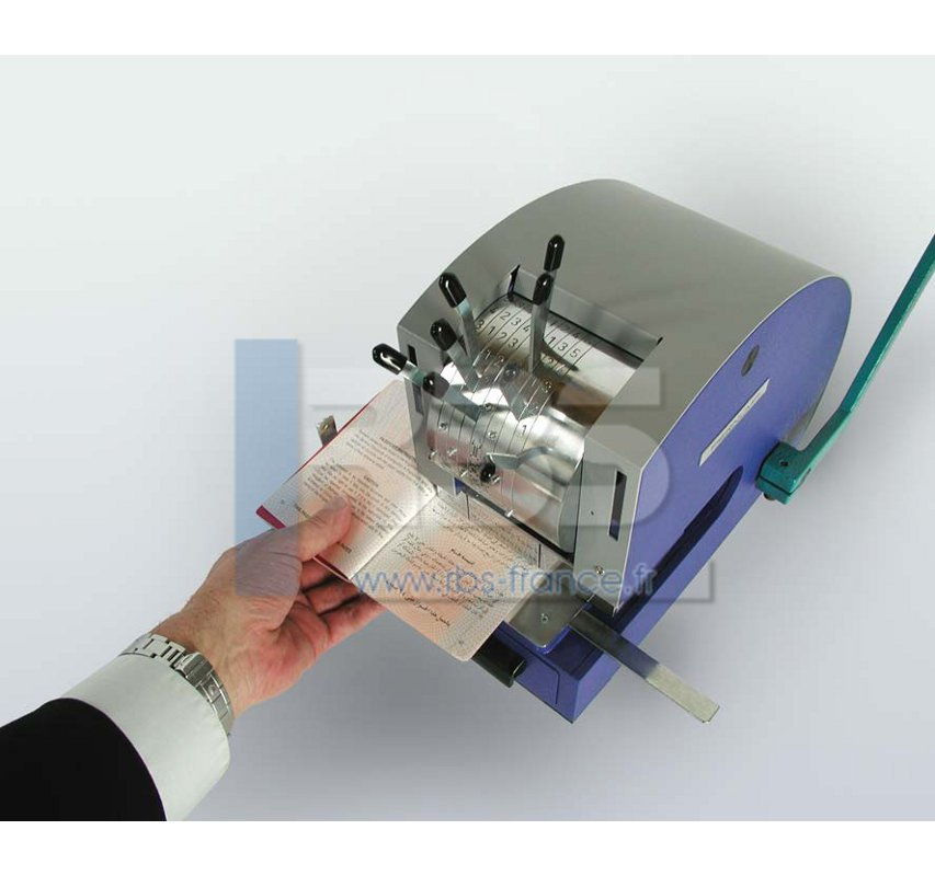 Perforeuse-dateuse - PERFOSTAR D1 dateuse manuelle par levier.