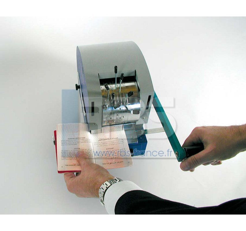 Perforeuse-dateuse - PERFOSTAR D2 dateuse manuelle par levier.