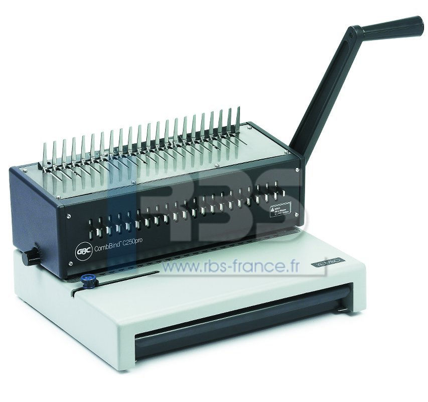 Perforelieuse CombBind C250Pro | Appareil de reliure anneaux plastiques