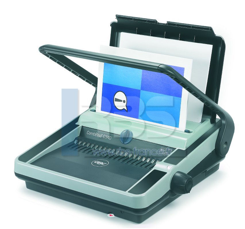 Relieuse anneau plastique manuelle CombBind C340 | Reliure A5