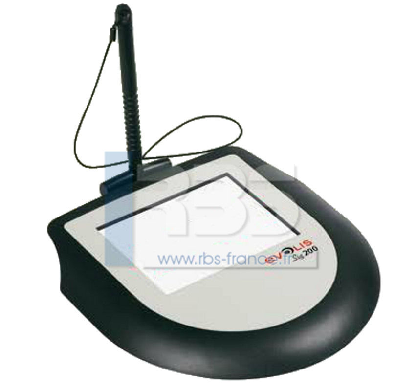 La tablette de signature alliant simplicité et sécurité Sig200