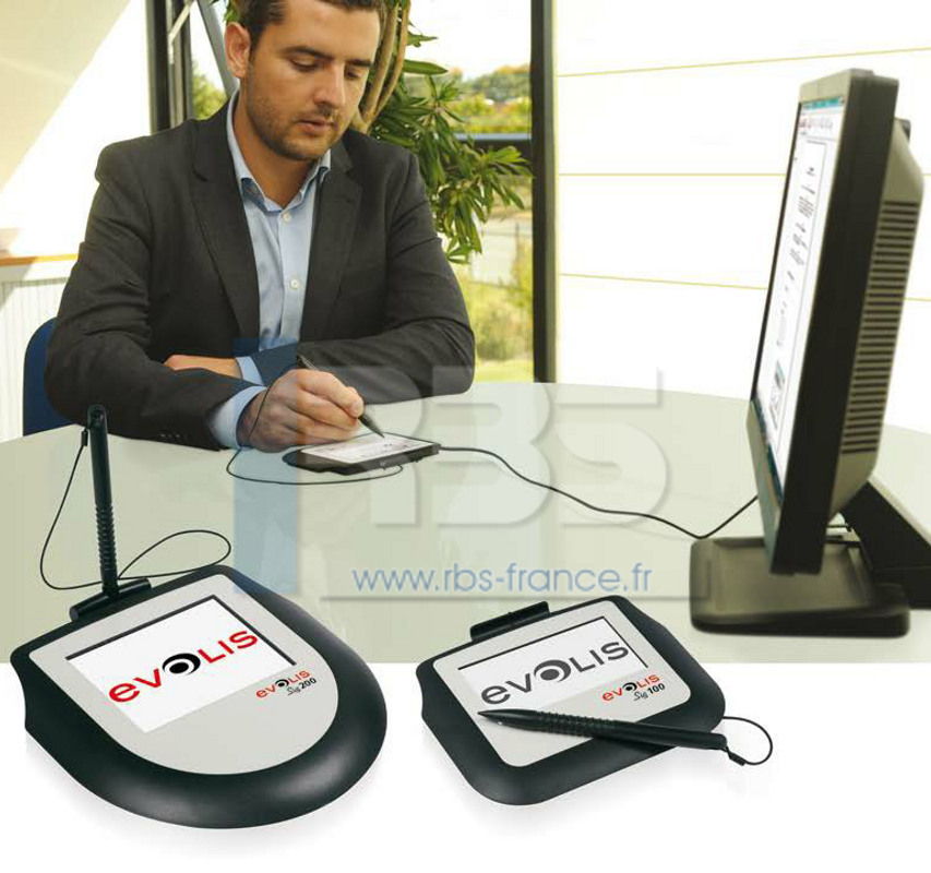 La tablette de signature alliant simplicité et sécurité Sig200