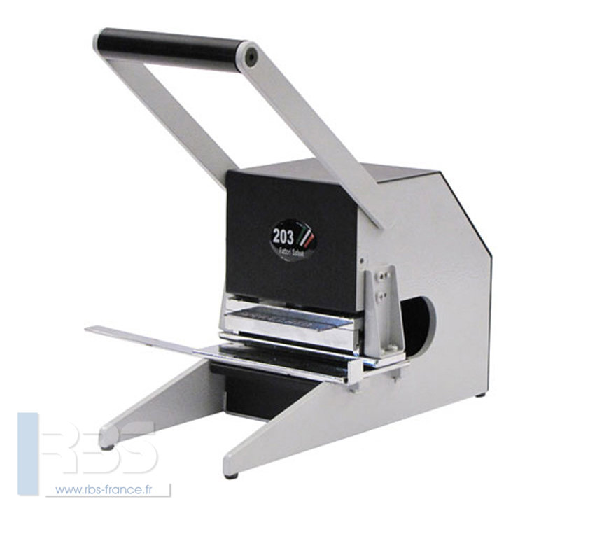 203 TFI perforeuse qui utilise une plaquette à matrice interchangeable