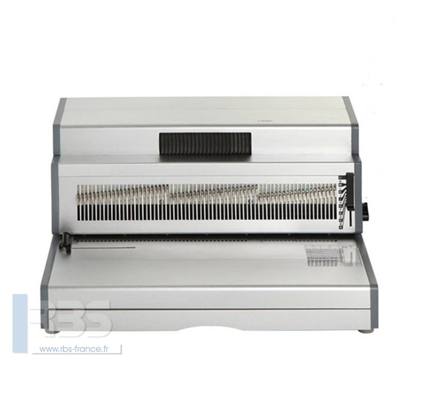 Perforelieur coil A3 compact pour un usage de bureau