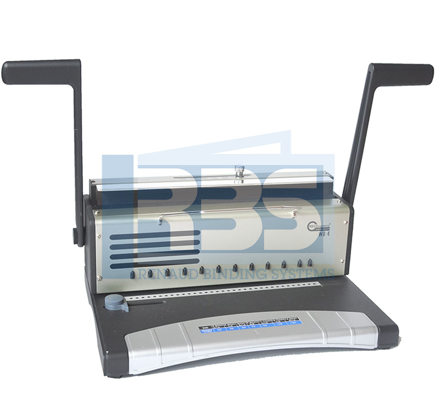La machine à relier WIREBIND 4 est un perforelieur manuel