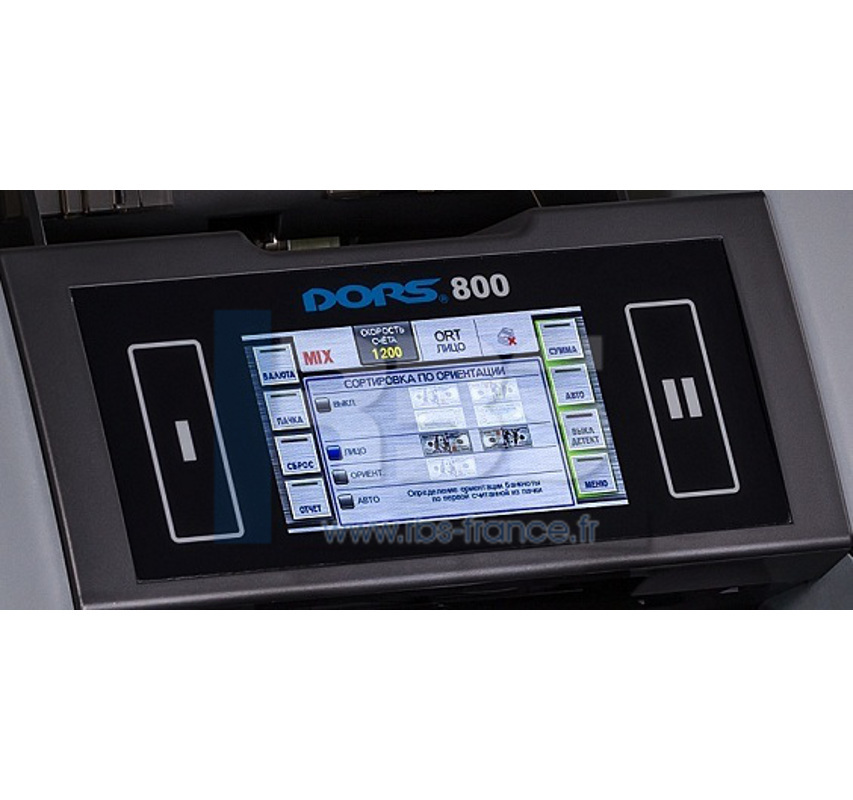 Compteuse de billets Dors 800 haute performance, sécurité, détection