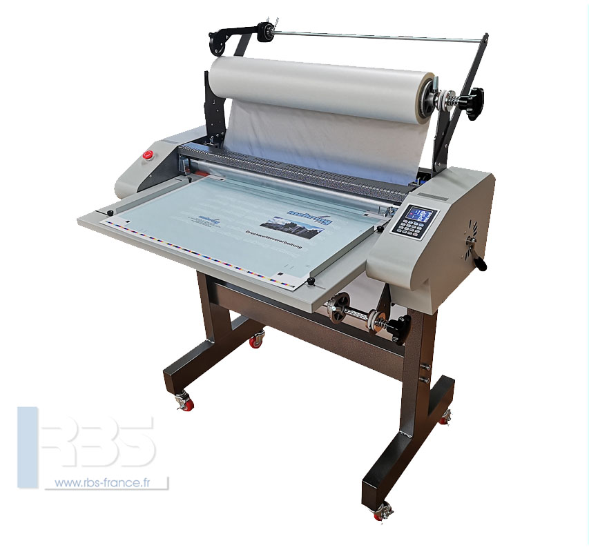 Pelliculeuse DRY 720 RW pour plastification en continu à grande vitesse